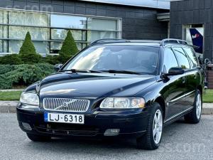Melns Volvo V70 2006 Rīga, ar dzinēja tilpumu 2.40 L un nobraukumu 298 tūkst. km par 2450 €, foto  vietnē AUTOMOTO.COM.LV
