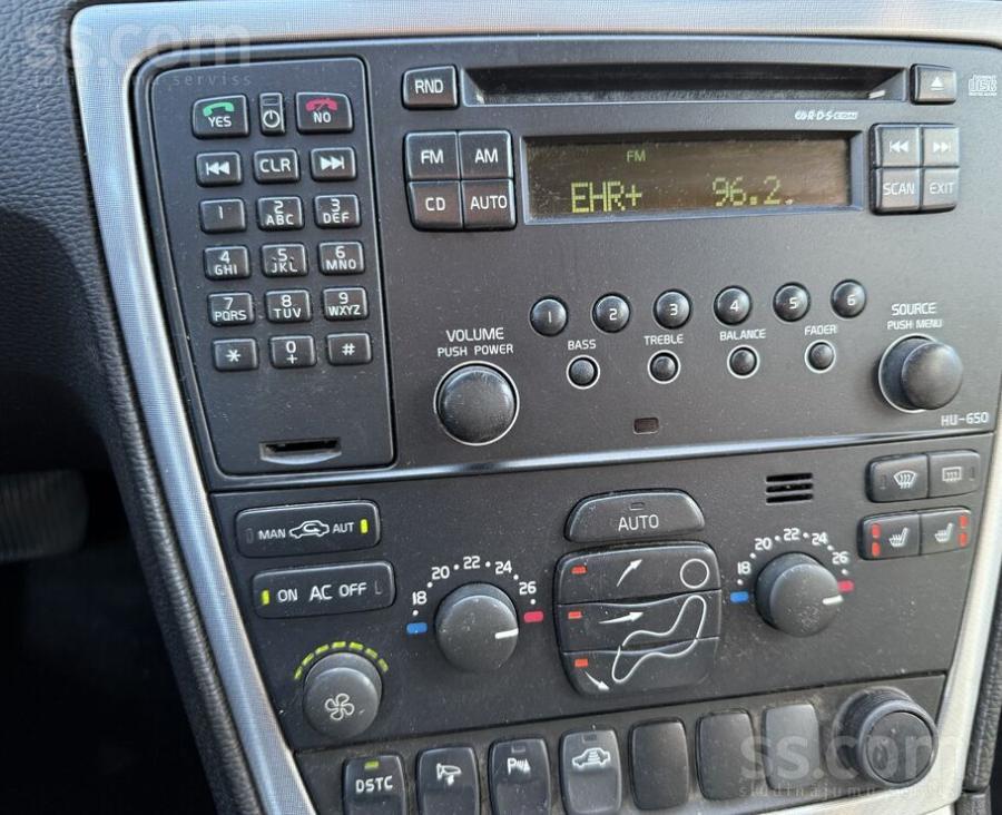 Melns Volvo V70 2006 Rīga, ar dzinēja tilpumu 2.40 L un nobraukumu 298 tūkst. km par 2450 €, foto 19 vietnē AUTOMOTO.COM.LV