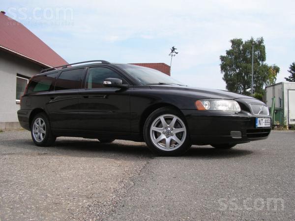 Melns Volvo V70 2006 Rīga, ar dzinēja tilpumu 2.40 L un nobraukumu 0 tūkst. km par 3750 €, foto 1 vietnē AUTOMOTO.COM.LV