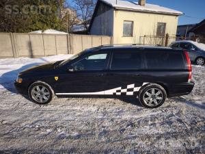 Black Volvo V70 2007 in Ogre, with an engine capacity of 2.40 L and mileage of 370 thousand km for 2300 €, photo  on AUTOMOTO.COM.LV