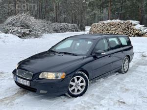 Black Volvo V70 2007 in Riga, with an engine capacity of 2.40 L and mileage of 467 thousand km for 2700 €, photo  on AUTOMOTO.COM.LV