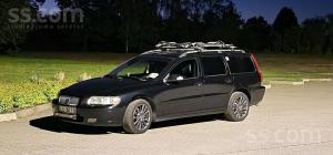 Black Volvo V70 2007 in Ogre, with an engine capacity of 2.40 L and mileage of 347 thousand km for 2700 €, photo 5 on AUTOMOTO.COM.LV
