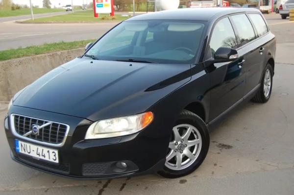 Melns Volvo V70 2007 Jēkabpils, ar dzinēja tilpumu 2.40 L un nobraukumu 255 tūkst. km par 5700 €, foto 1 vietnē AUTOMOTO.COM.LV