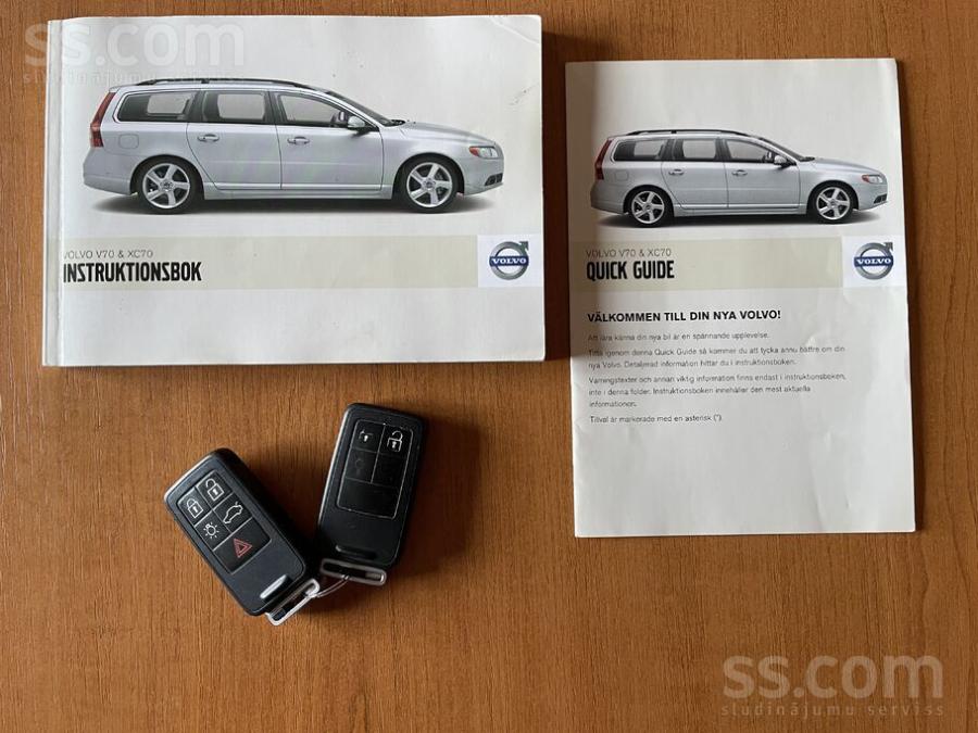 Черный Вольво В70 2007 в Талси, объемом двигателя 2.40 л и пробегом 313 тыс. км за 2600 €, фото 33 на AUTOMOTO.COM.LV