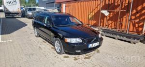 Черный Вольво В70 2007 в Рига, объемом двигателя 2.40 л и пробегом 376 тыс. км за 3000 €, фото  на AUTOMOTO.COM.LV