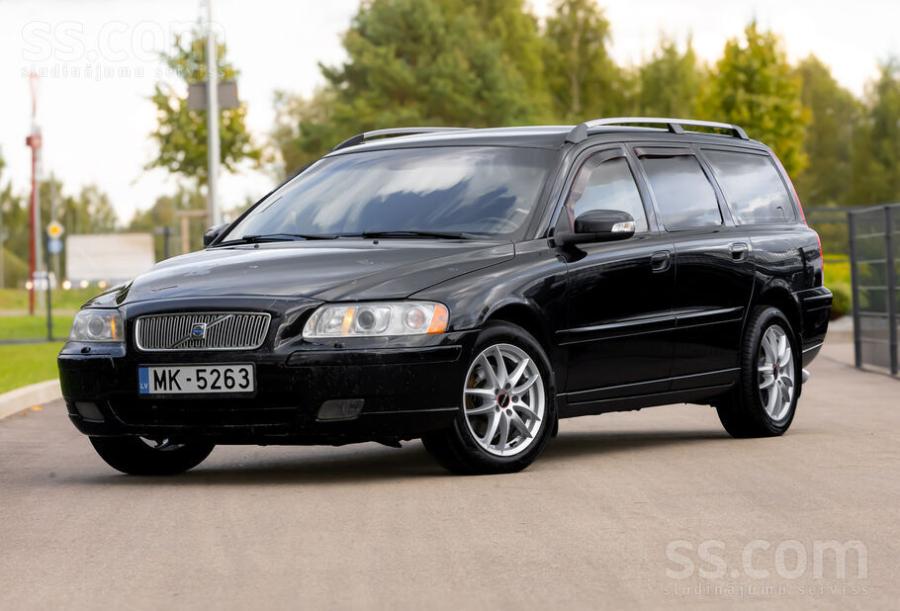 Melns Volvo V70 2007 Jelgava, ar dzinēja tilpumu 2.40 L un nobraukumu 0 tūkst. km par 1500 €, foto 1 vietnē AUTOMOTO.COM.LV