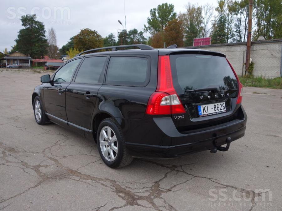 Melns Volvo V70 2007 Rīga, ar dzinēja tilpumu 2.40 L un nobraukumu 281 tūkst. km par 2750 €, foto 14 vietnē AUTOMOTO.COM.LV