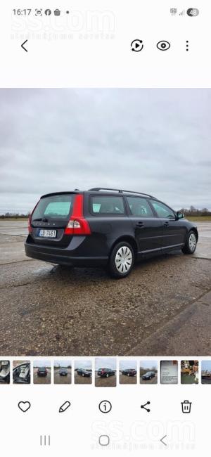 Melns Volvo V70 2008 Rīga, ar dzinēja tilpumu 2.40 L un nobraukumu 388 tūkst. km par 3200 €, foto 2 vietnē AUTOMOTO.COM.LV