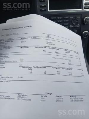 Melns Volvo V70 2008 Rīga, ar dzinēja tilpumu 2.40 L un nobraukumu 482 tūkst. km par 2200 €, foto 13 vietnē AUTOMOTO.COM.LV