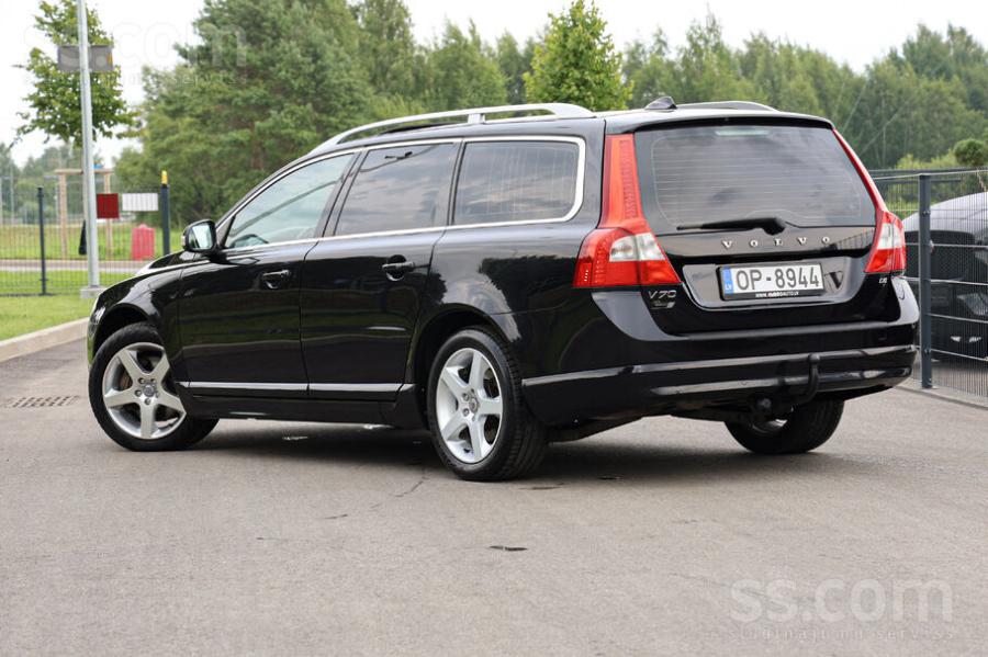 Черный Вольво В70 2008 в Елгава, объемом двигателя 2.40 л и пробегом 0 тыс. км за 5650 €, фото 7 на AUTOMOTO.COM.LV