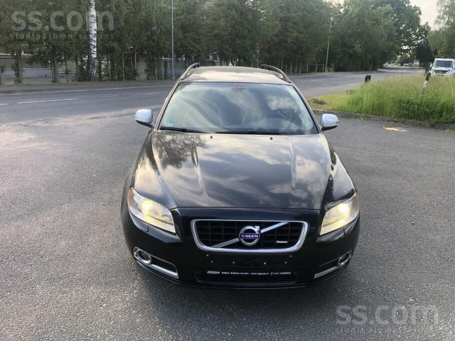 Black Volvo V70 2009 in Ogre, with an engine capacity of 2.40 L and mileage of 0 thousand km for 2150 €, photo 10 on AUTOMOTO.COM.LV
