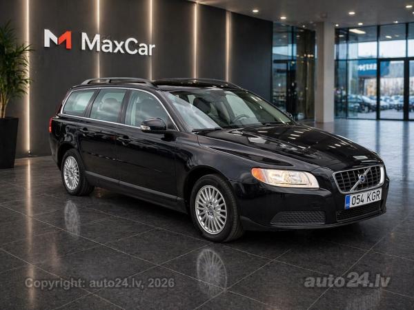 Black Volvo V70 2009 in Tallinn, with an engine capacity of 2.00 L and mileage of 353 thousand km for 2999 €, photo 1 on AUTOMOTO.COM.LV