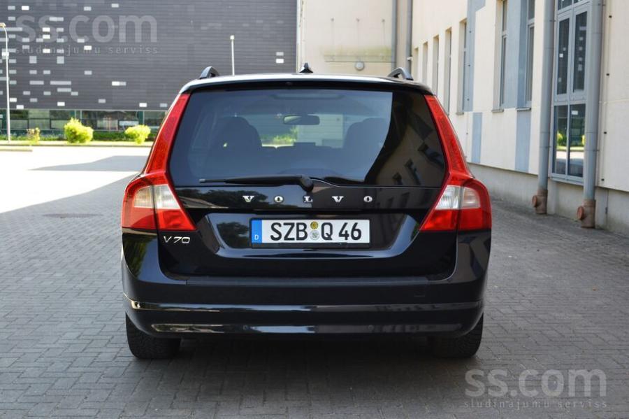 Melns Volvo V70 2009 Jelgava, ar dzinēja tilpumu 2.40 L un nobraukumu 0 tūkst. km par 5100 €, foto 6 vietnē AUTOMOTO.COM.LV