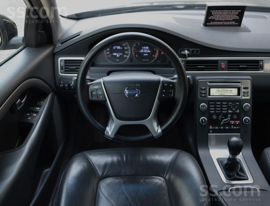 Melns Volvo V70 2009 Jelgava, ar dzinēja tilpumu 2.40 L un nobraukumu 0 tūkst. km par 5100 €, foto 12 vietnē AUTOMOTO.COM.LV