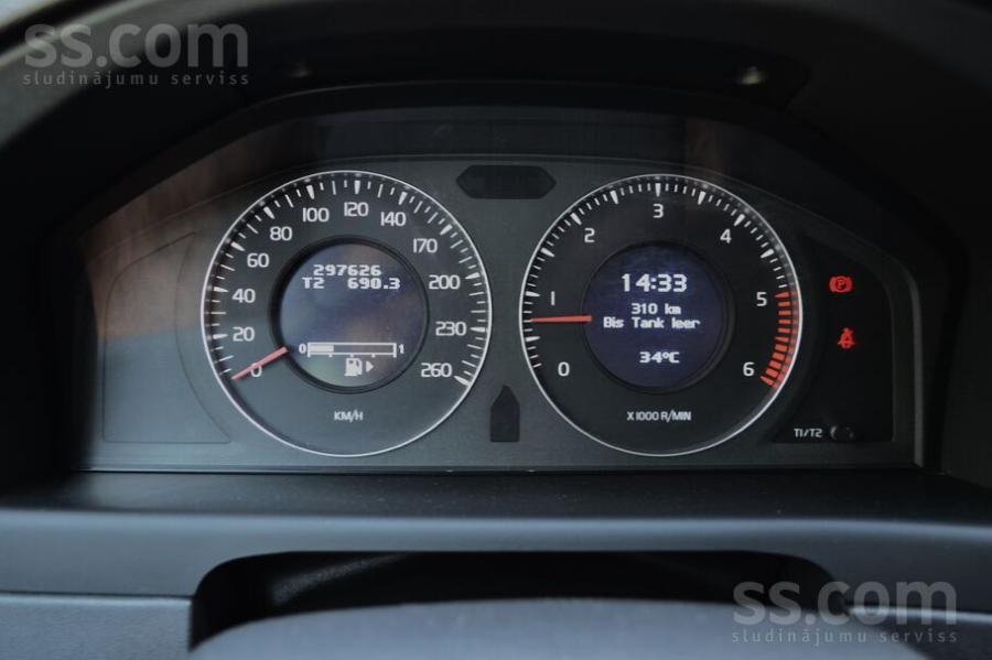 Melns Volvo V70 2009 Jelgava, ar dzinēja tilpumu 2.40 L un nobraukumu 0 tūkst. km par 5100 €, foto 15 vietnē AUTOMOTO.COM.LV