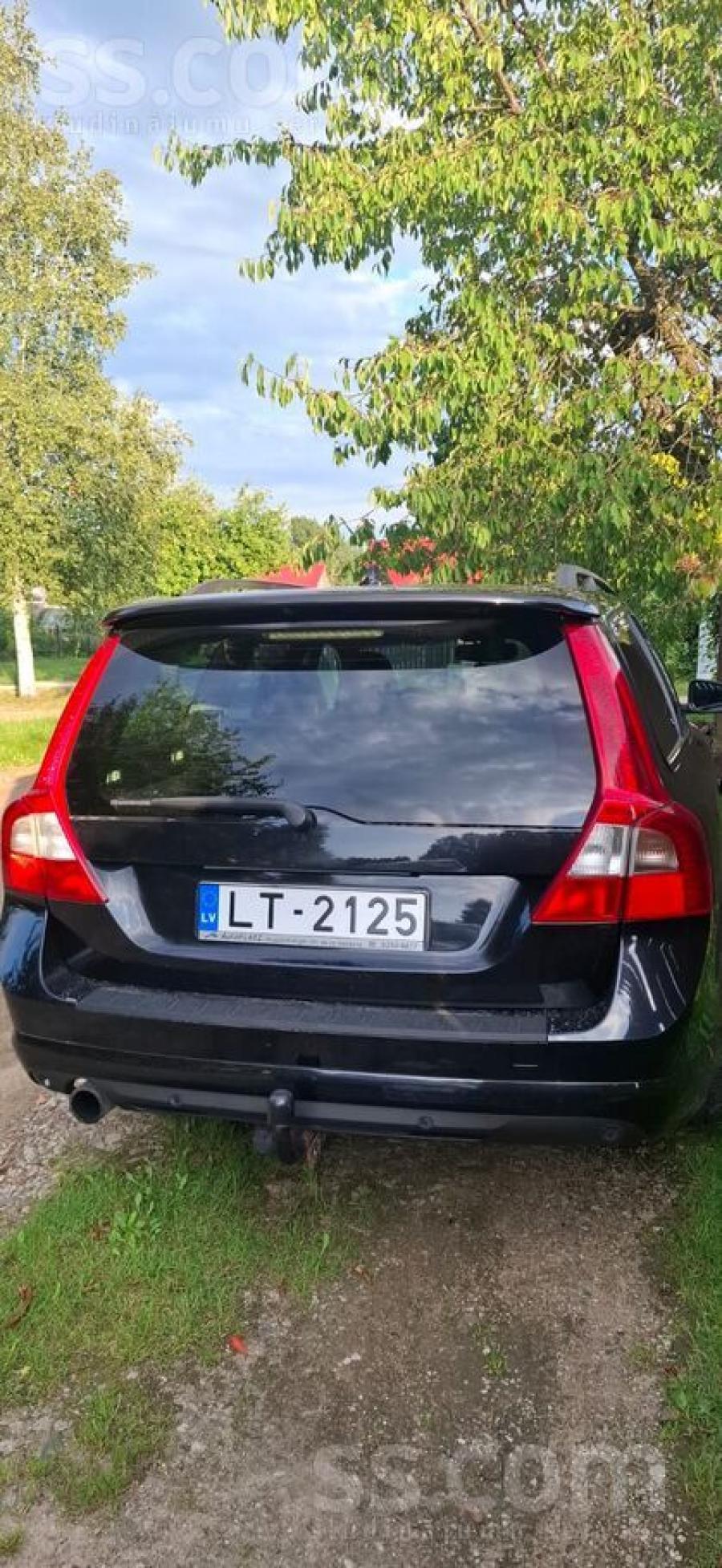 Черный Вольво В70 2009 в Кулдига, объемом двигателя 2.00 л и пробегом 254 тыс. км за 4900 €, фото 3 на AUTOMOTO.COM.LV