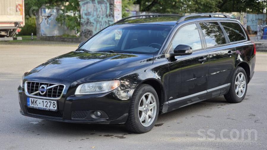 Melns Volvo V70 2009 Jūrmala, ar dzinēja tilpumu 2.40 L un nobraukumu 0 tūkst. km par 3990 €, foto 1 vietnē AUTOMOTO.COM.LV