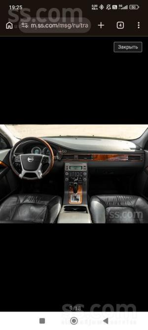 Black Volvo V70 2010 in Riga, with an engine capacity of 2.50 L and mileage of 450 thousand km for 2100 €, photo  on AUTOMOTO.COM.LV