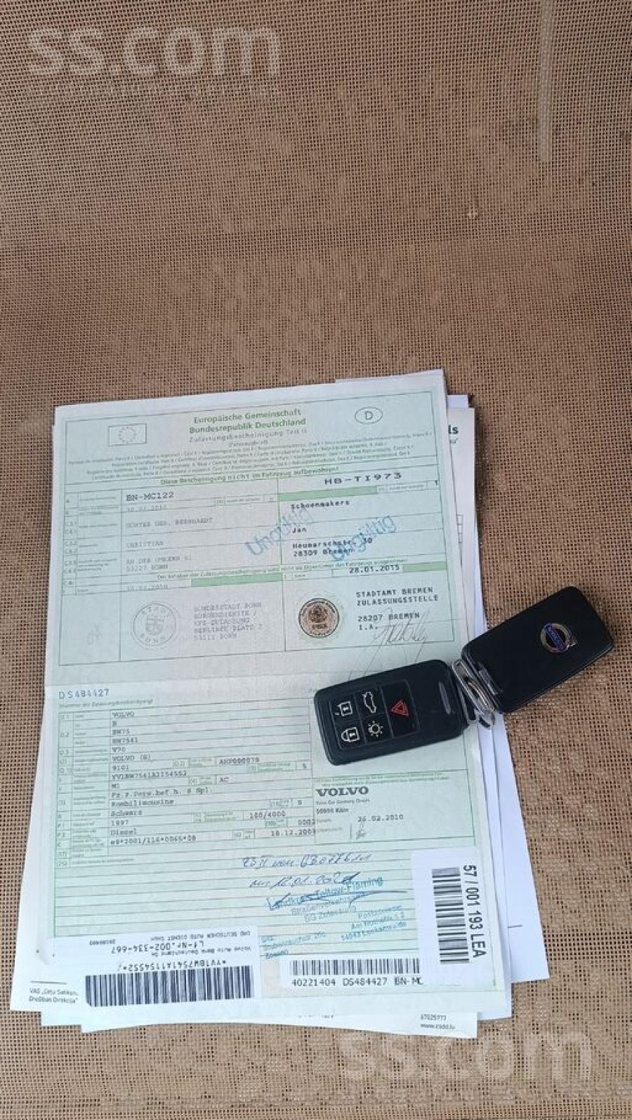 Melns Volvo V70 2010 Aizkraukle, ar dzinēja tilpumu 2.00 L un nobraukumu 262 tūkst. km par 5100 €, foto 11 vietnē AUTOMOTO.COM.LV