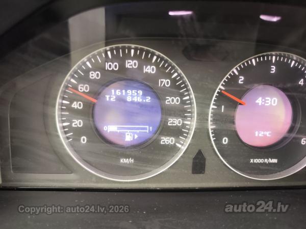 Black Volvo V70 2010 in Tallinn, with an engine capacity of 2.00 L and mileage of 162 thousand km for 6800 €, photo 9 on AUTOMOTO.COM.LV
