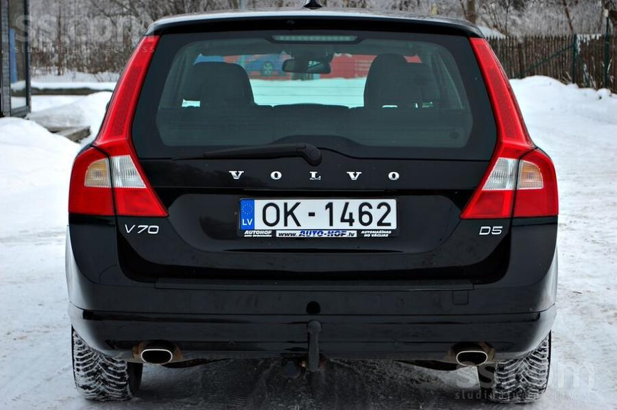 Melns Volvo V70 2011 Tukums, ar dzinēja tilpumu 2.40 L un nobraukumu 310 tūkst. km par 5600 €, foto 5 vietnē AUTOMOTO.COM.LV