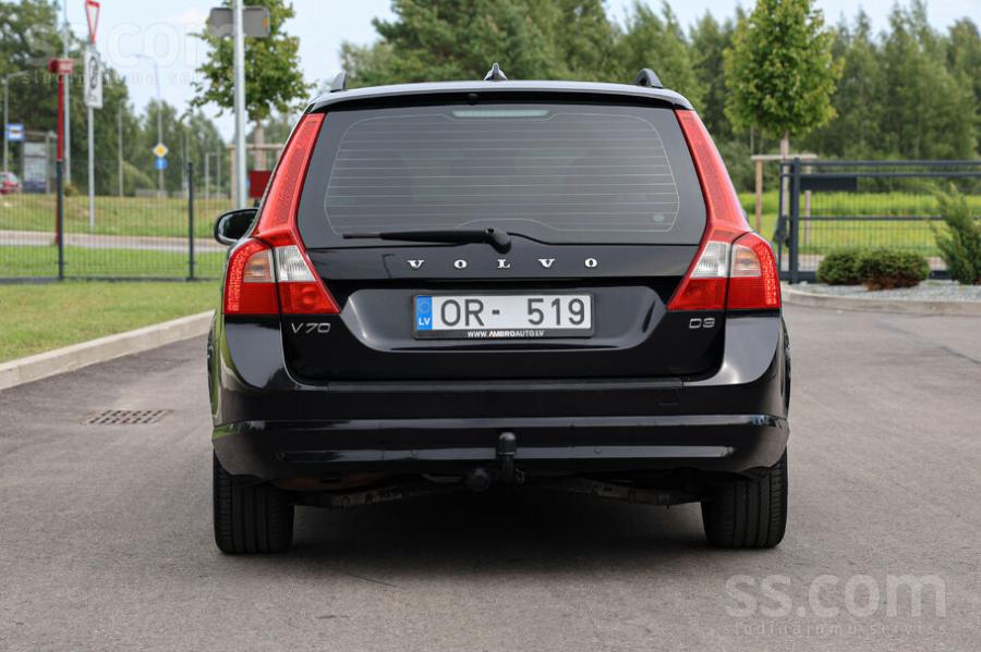Melns Volvo V70 2011 Jelgava, ar dzinēja tilpumu 2.00 L un nobraukumu 0 tūkst. km par 6990 €, foto 6 vietnē AUTOMOTO.COM.LV