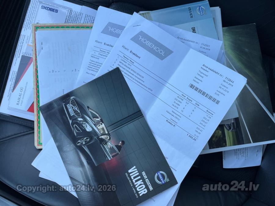 Черный Вольво В70 2012 в Раквере, объемом двигателя 1.60 л и пробегом 305 тыс. км за 5500 €, фото 17 на AUTOMOTO.COM.LV