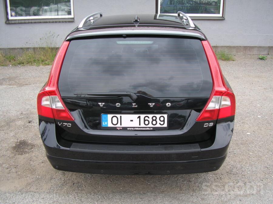 Melns Volvo V70 2012 Rīga, ar dzinēja tilpumu 2.00 L un nobraukumu 0 tūkst. km par 6350 €, foto 7 vietnē AUTOMOTO.COM.LV