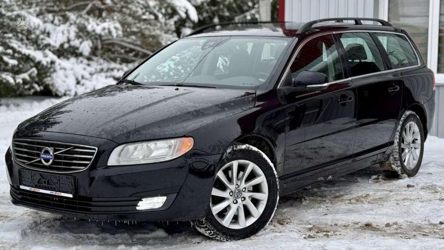 Black Volvo V70 2013 in Ukmerge, with an engine capacity of 1.98 L and mileage of 331 thousand km for 6750 €, photo 2 on AUTOMOTO.COM.LV