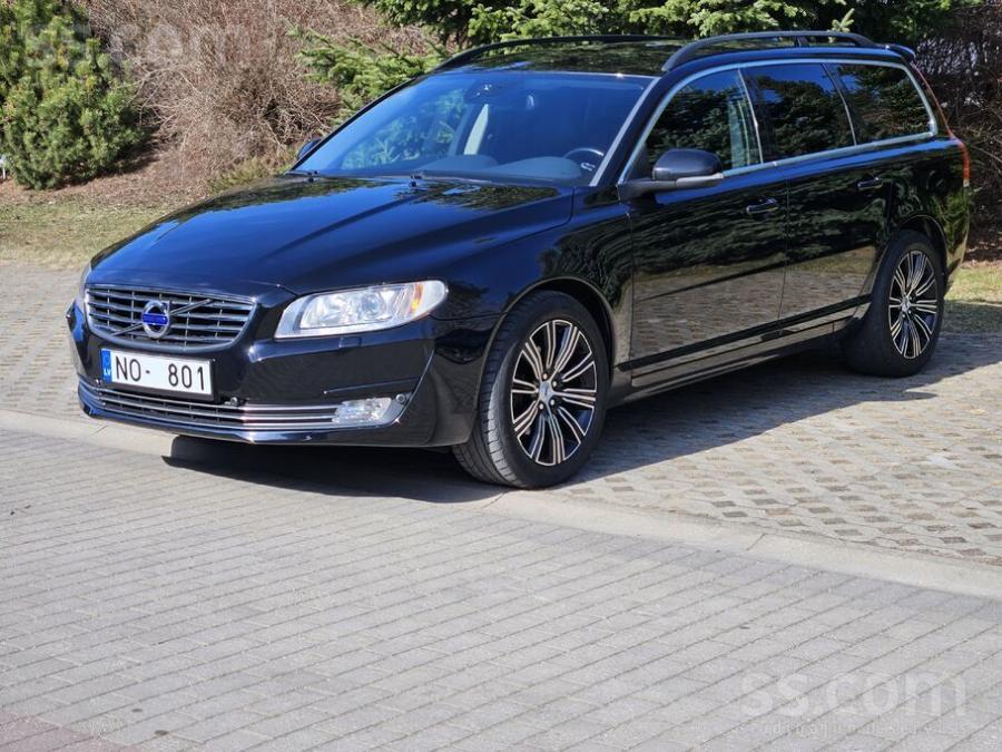 Black Volvo V70 2013 in Jurmala, with an engine capacity of 2.00 L and mileage of 0 thousand km for 5999 €, photo 1 on AUTOMOTO.COM.LV
