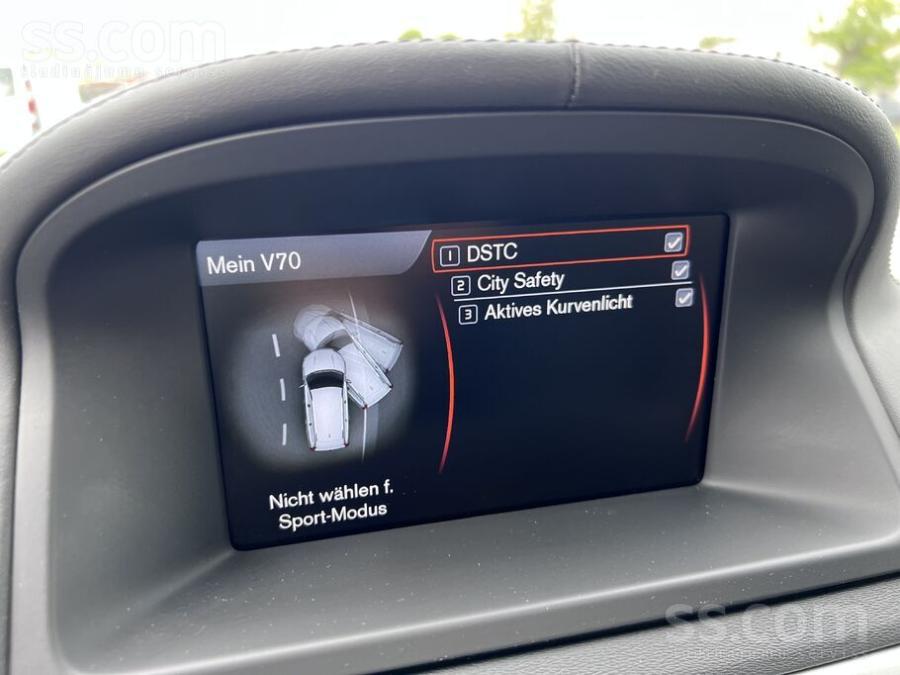 Melns Volvo V70 2013 Cēsis, ar dzinēja tilpumu 2.40 L un nobraukumu 290 tūkst. km par 7800 €, foto 25 vietnē AUTOMOTO.COM.LV