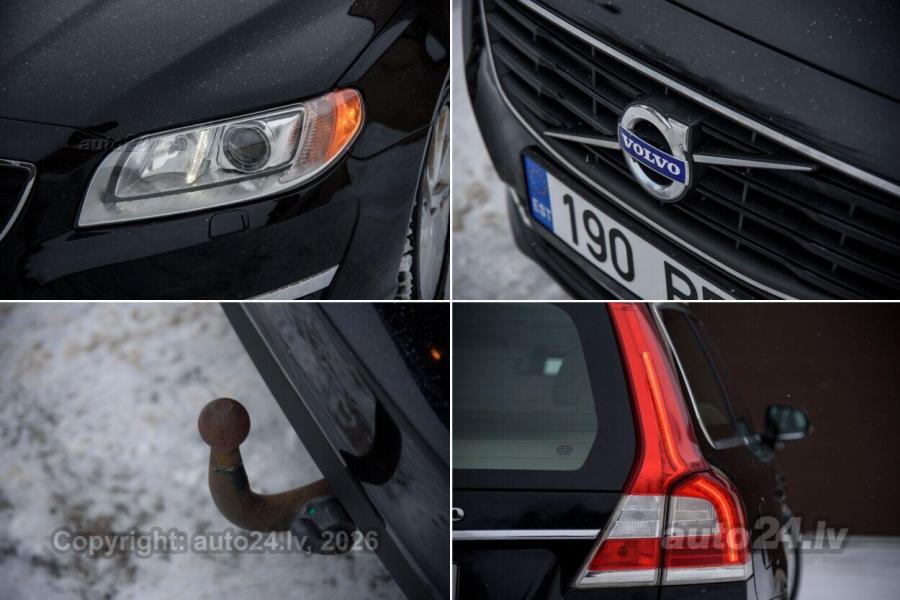 Black Volvo V70 2014 in Parnu, with an engine capacity of 1.60 L and mileage of 330 thousand km for 7999 €, photo 18 on AUTOMOTO.COM.LV