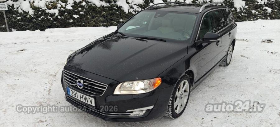 Black Volvo V70 2014 in Paide, with an engine capacity of 2.00 L and mileage of 188 thousand km for 8490 €, photo 1 on AUTOMOTO.COM.LV