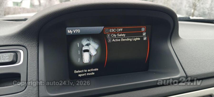 Black Volvo V70 2014 in Paide, with an engine capacity of 2.00 L and mileage of 188 thousand km for 8490 €, photo 23 on AUTOMOTO.COM.LV