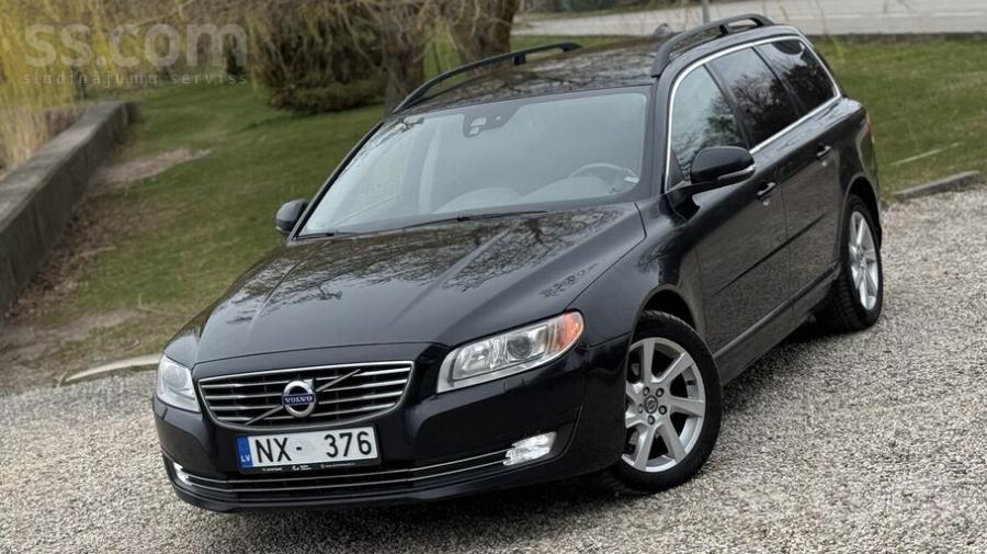 Black Volvo V70 2014 in Jurmala, with an engine capacity of 2.00 L and mileage of 0 thousand km for 5950 €, photo 1 on AUTOMOTO.COM.LV