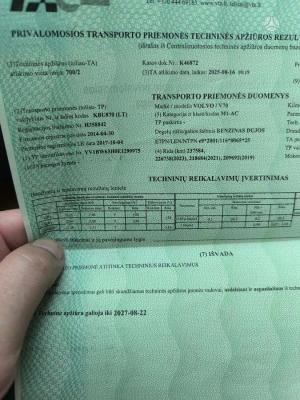 Melns Volvo V70 2014 Šauļi, ar dzinēja tilpumu 1.98 L un nobraukumu 249 tūkst. km par 6800 €, foto 12 vietnē AUTOMOTO.COM.LV