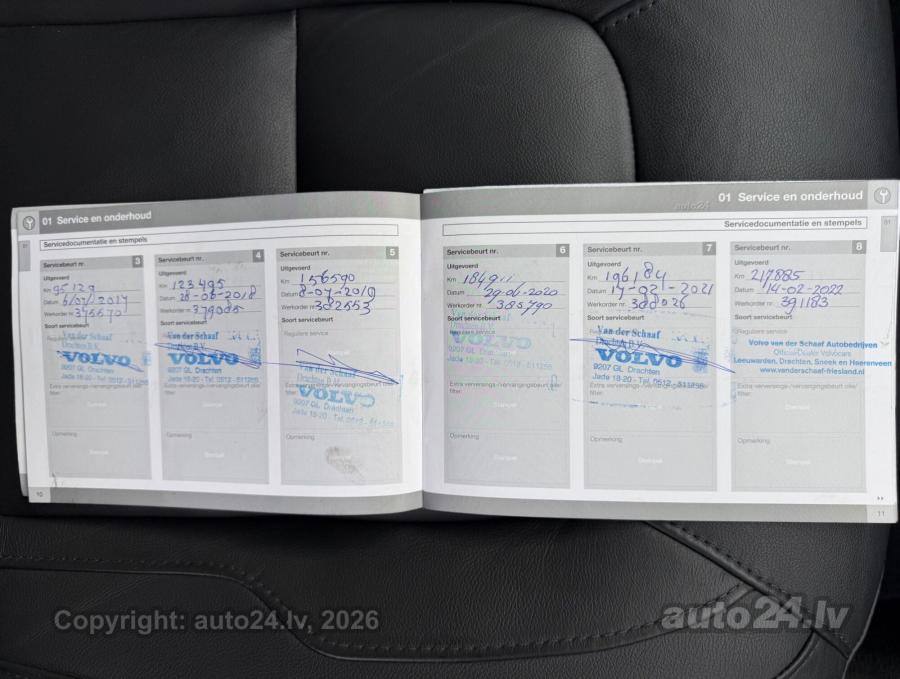 Black Volvo V70 2014 in Tallinn, with an engine capacity of 2.00 L and mileage of 279 thousand km for 7990 €, photo 24 on AUTOMOTO.COM.LV