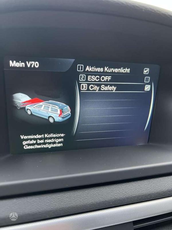 Volvo V70 2014 in Ignalina on AUTOMOTO.COM.LV Black Volvo V70 2014 in Ignalina, with an engine capacity of 1.97 L and mileage of 316 thousand km for 3800 €, photo 9 on AUTOMOTO.COM.LV
