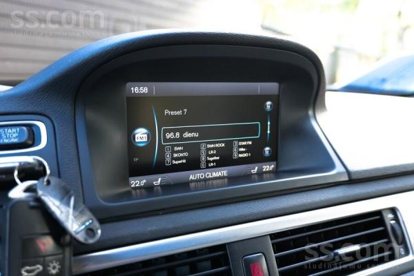 Black Volvo V70 2014 in Riga, with an engine capacity of 2.00 L and mileage of 396 thousand km for 5290 €, photo 7 on AUTOMOTO.COM.LV