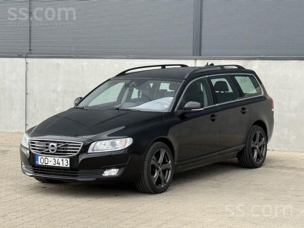 Black Volvo V70 2015 in Riga, with an engine capacity of 2.00 L and mileage of 0 thousand km for 7600 €, photo 1 on AUTOMOTO.COM.LV