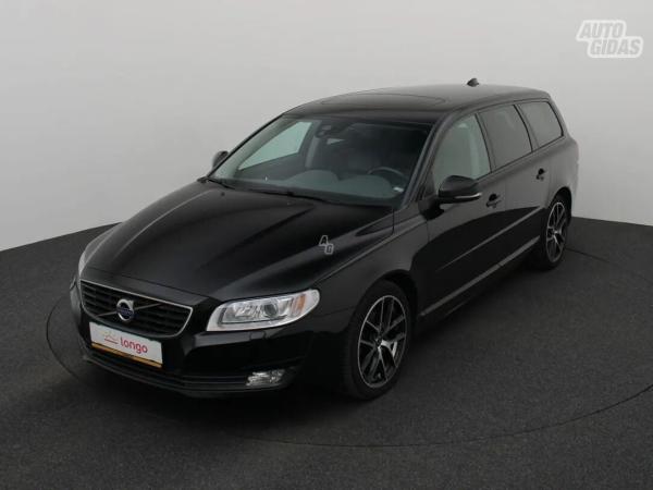Black Volvo V70 2015 in Vilnius, with an engine capacity of 2.00 L and mileage of 247 thousand km for 8399 €, photo 1 on AUTOMOTO.COM.LV