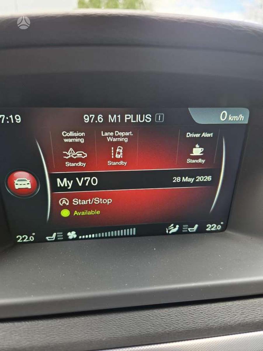 Melns Volvo V70 2015 Kauņa, ar dzinēja tilpumu 1.98 L un nobraukumu 290 tūkst. km par 8900 €, foto 30 vietnē AUTOMOTO.COM.LV