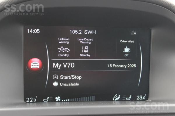 Melns Volvo V70 2016 Dobele, ar dzinēja tilpumu 2.00 L un nobraukumu 307 tūkst. km par 8100 €, foto 9 vietnē AUTOMOTO.COM.LV
