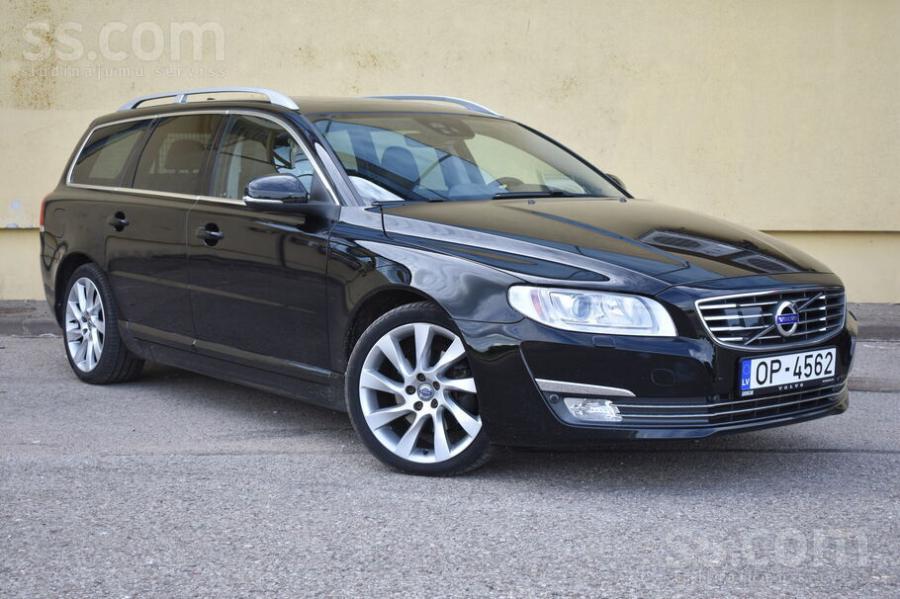 Melns Volvo V70 2016 Talsi, ar dzinēja tilpumu 2.00 L un nobraukumu 153 tūkst. km par 9500 €, foto 1 vietnē AUTOMOTO.COM.LV