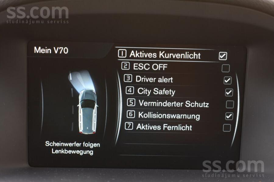 Melns Volvo V70 2016 Talsi, ar dzinēja tilpumu 2.00 L un nobraukumu 153 tūkst. km par 9500 €, foto 22 vietnē AUTOMOTO.COM.LV
