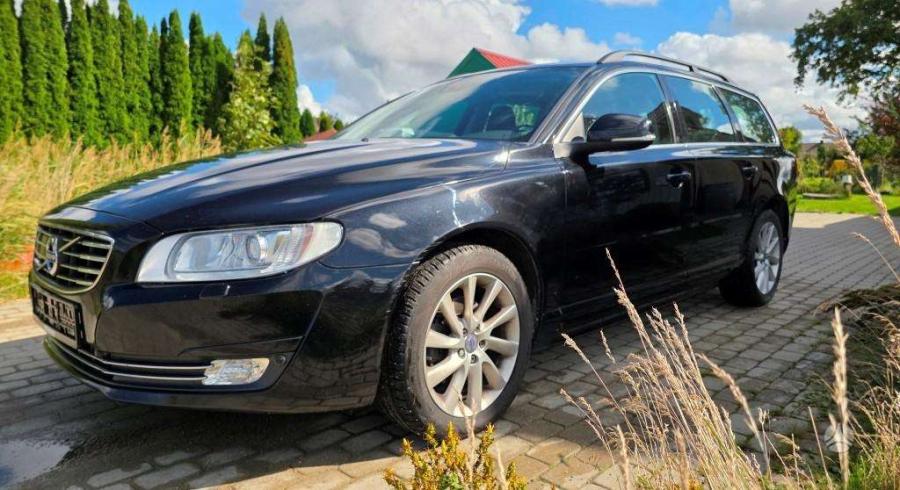 Черный Вольво В70 2016 в Кретинга, объемом двигателя 1.97 л и пробегом 209 тыс. км за 7500 €, фото 7 на AUTOMOTO.COM.LV