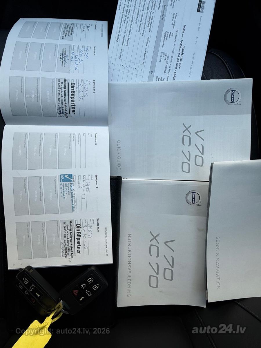 Melns Volvo V70 2016 Tartu, ar dzinēja tilpumu 2.00 L un nobraukumu 214 tūkst. km par 9499 €, foto 27 vietnē AUTOMOTO.COM.LV