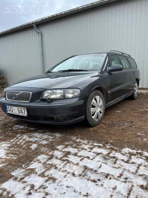Zils Volvo V70 2000 Bauska, ar dzinēja tilpumu 2.50 L un nobraukumu 520 tūkst. km par 500 €, foto  vietnē AUTOMOTO.COM.LV