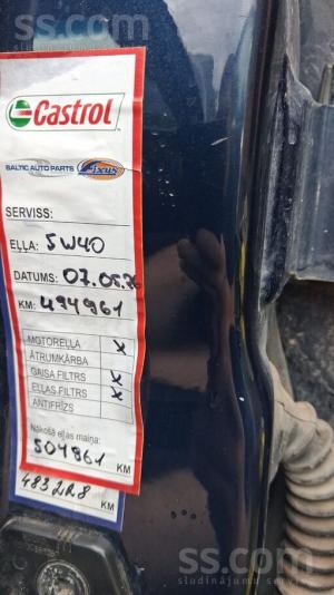 Zils Volvo V70 2004 Balvi, ar dzinēja tilpumu 2.40 L un nobraukumu 497 tūkst. km par 1600 €, foto 11 vietnē AUTOMOTO.COM.LV
