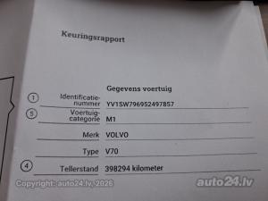 Zils Volvo V70 2005 Paide, ar dzinēja tilpumu 2.40 L un nobraukumu 401 tūkst. km par 3450 €, foto 16 vietnē AUTOMOTO.COM.LV